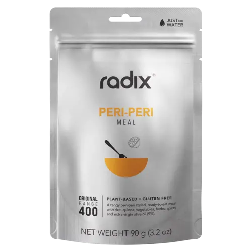Radix Nutrition Original Freeze Dried Meal V9.0 Peri-Peri - 400kcal ...