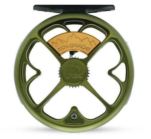 Ross Colorado Fly Reel - Olive | Land & Sea
