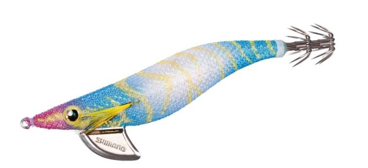 Shimano Sephia Clinch Flash Boost 3.5GOU Deep Squid Jig - Blue Prawn ...