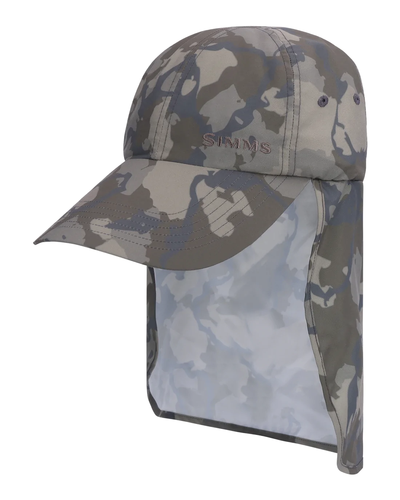 Simms Superlight Sunshield Cap - Regiment Camo Olive Drab | Land & Sea NZ
