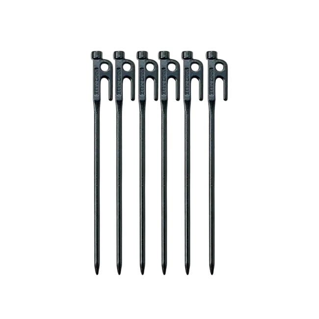 Snow Peak Solid Stake #30 | Set of 6 | Land & Sea