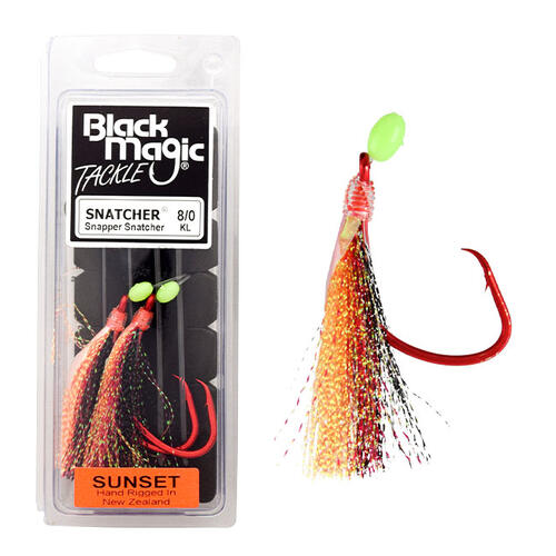 Black Magic Snatcher Flasher Rig - Sunset | Land & Sea