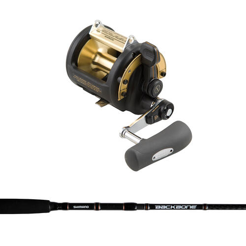 Shimano TLD 50 A 2 Speed - Backbone 5'7" 1pc 24kg RT Game Combo | Land ...