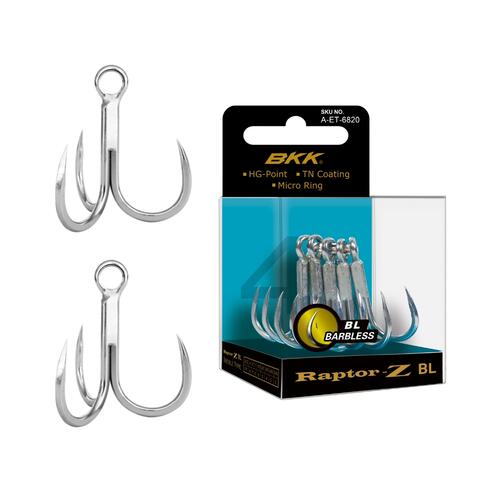 BKK Treble Hook - Raptor Barbless | Land & Sea NZ