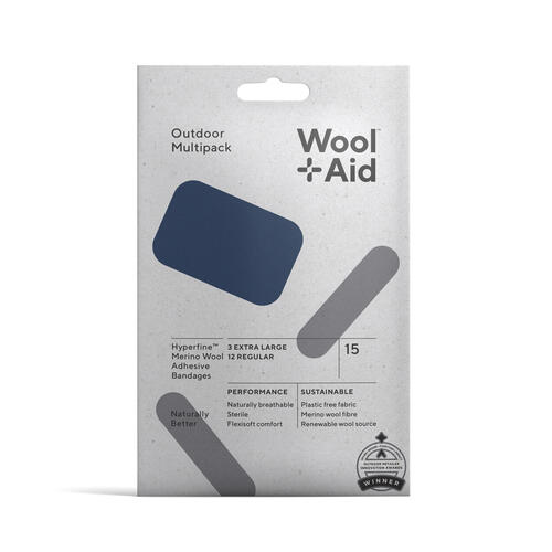 WoolAid Merino Wool Bandages - Outdoor Pack | Land & Sea NZ
