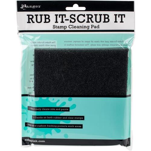 Ranger Ink Inkssentials Rub-It Scrub-It Stamp Cleaning Pad - 6"x6 ...