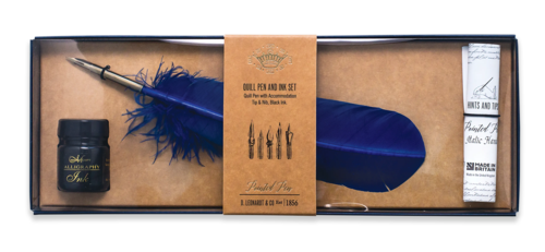 Manuscript Heritage Quill Pen & Ink Set | The Ribbon Rose