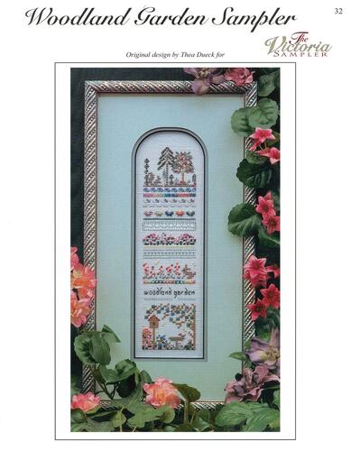 The Victoria Sampler Woodland Garden Sampler | The Ribbon Rose