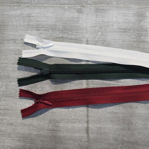 Trendy Trims Zip Invisible Woven 35cm | The Ribbon Rose