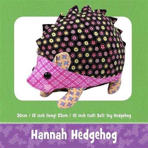 Funky Friends Factory Hannah Hedgehog Sewing Pattern | The Ribbon Rose