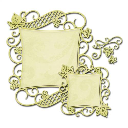 Spellbinders Decorative Square Nestabilities Dies | The Ribbon Rose