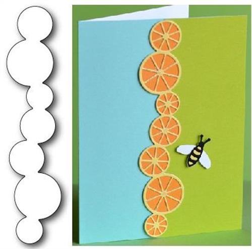 Memory Box Die Brilliant Circle Border Background | The Ribbon Rose