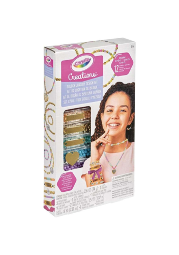 Crayola Creations Golden Jewellery Design Kit | The Ribbon Rose