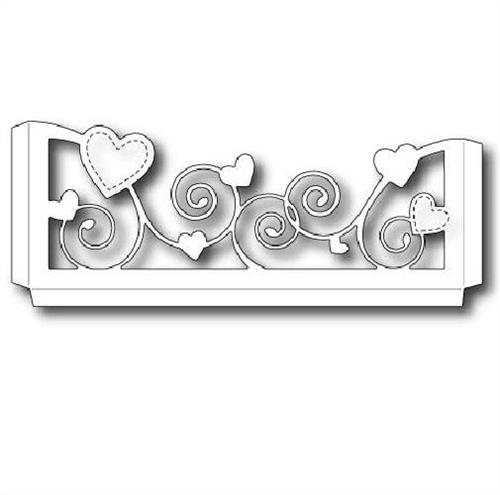 Memory Box Die - Heart Sleeve | The Ribbon Rose