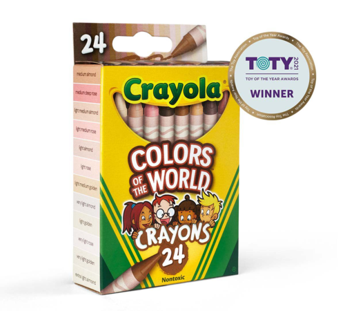 Crayola Colors of the World Crayons 24pk | The Ribbon Rose