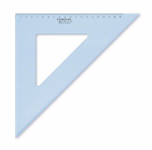 Staedtler Mars Set Square 45˚/45˚ - 31Cm | The Ribbon Rose