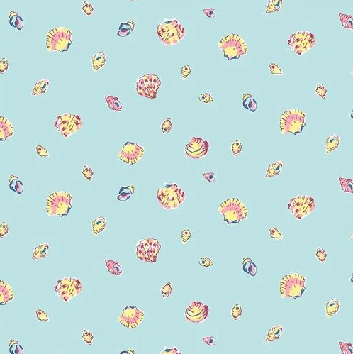 Liberty Rivieria Collection - Sea Shells B | The Ribbon Rose