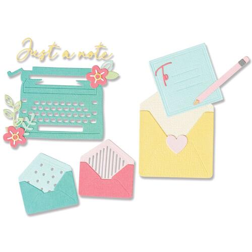 Sizzix Thinlits Die Set 16PK You've Got Mail by Olivia Rose | The ...