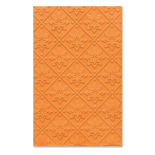 Sizzix Mini Embossing Folder Mini Mosaic | The Ribbon Rose