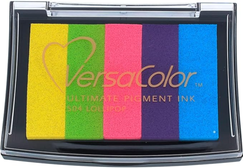 TSUKINEKO Versacolor Ink Pad 5 Colour | The Ribbon Rose
