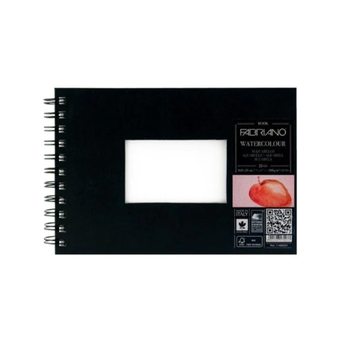 Fabriano Watercolour Book 300gsm, Spiral Bound | The Ribbon Rose