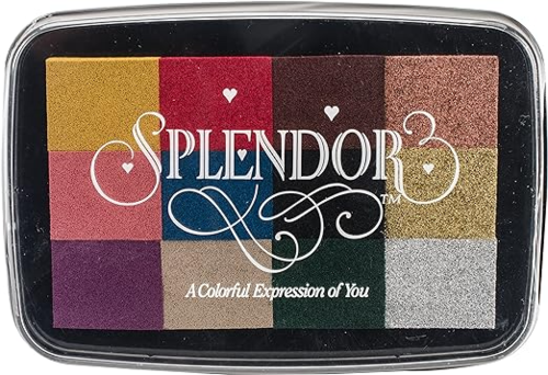 TSUKINEKO Splendor Twelve Colour Ink Pad | The Ribbon Rose