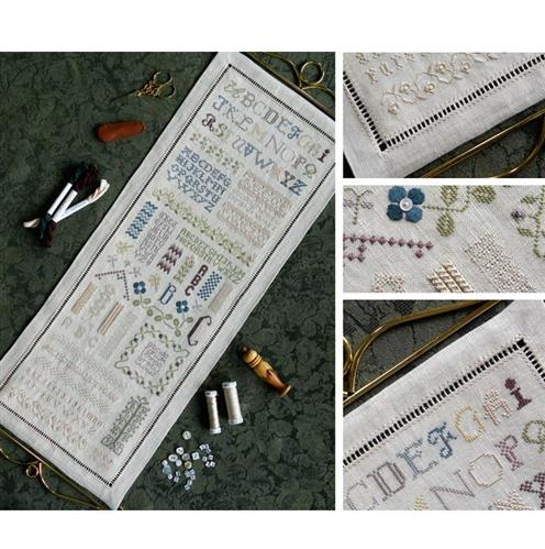 The Drawn Thread Alphabets | The Ribbon Rose