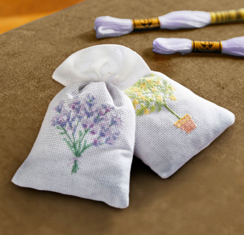 DMC Fragance Bags - Cross Stitch Kit | The Ribbon Rose