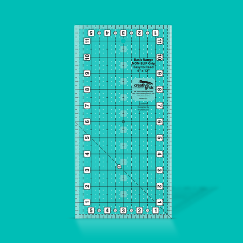 Creative Grids Basic Range 6in x 12in Rectangle Quilt Ruler | The ...