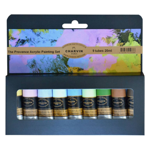 Charvin Provence Acrylic Painting Set | The Ribbon Rose