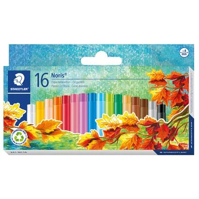 Staedtler Noris oil pastels - 16 assorted colours | The Ribbon Rose
