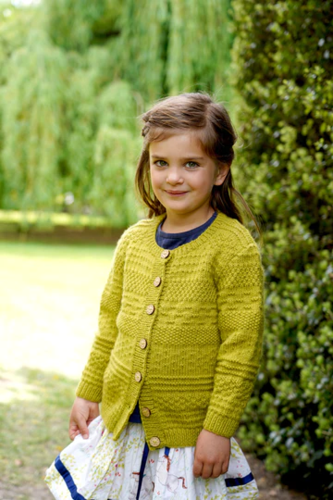 Lisa F LF46 - Delta Cardi - Knitting Pattern | The Ribbon Rose