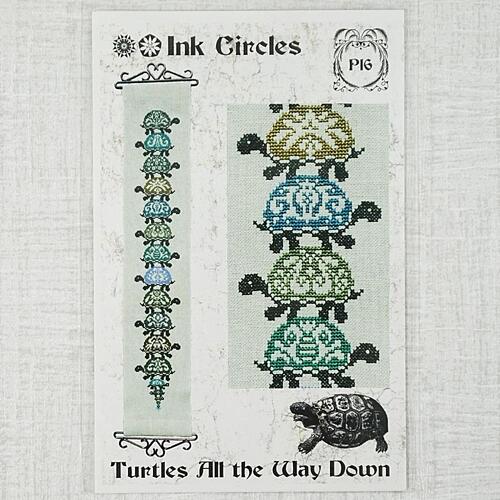 Ink Circles Cross Stitch Pattern - Turtles All the Way Down | The ...