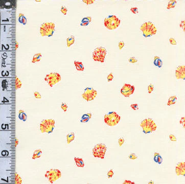 Liberty Rivieria Collection - Sea Shells C | The Ribbon Rose