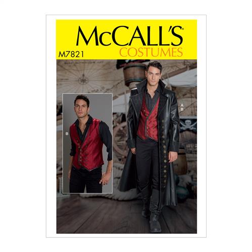 McCalls Pattern 7821 Men's Costume | The Ribbon Rose