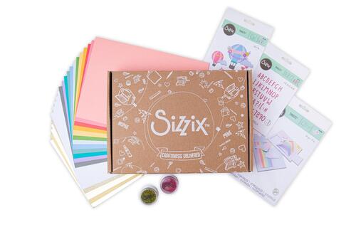 Sizzix May - Up, Up and Away Craft Box | The Ribbon Rose