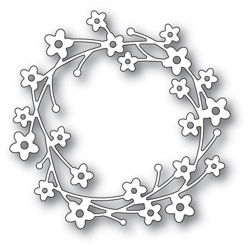 Memory Box Die - Cherry Blossom Wreath | The Ribbon Rose