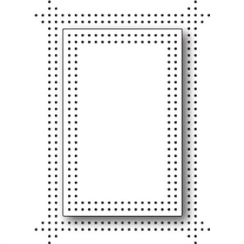 Memory Box Dies - Pinpoint Double Frame | The Ribbon Rose