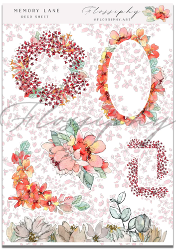 Flossiphy Memory Lane Deco | The Ribbon Rose