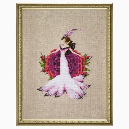 Mirabilia Cross Stitch Pattern + Bead Pack - Gigantic French Rose | The ...