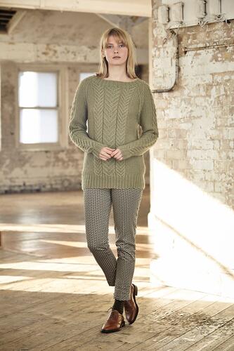 Rowan Knitting Pattern - Noelle Jumper | The Ribbon Rose