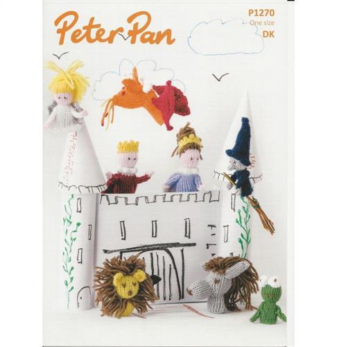 Peter Pan Pattern P1270 Finger Puppets and Bags | The Ribbon Rose