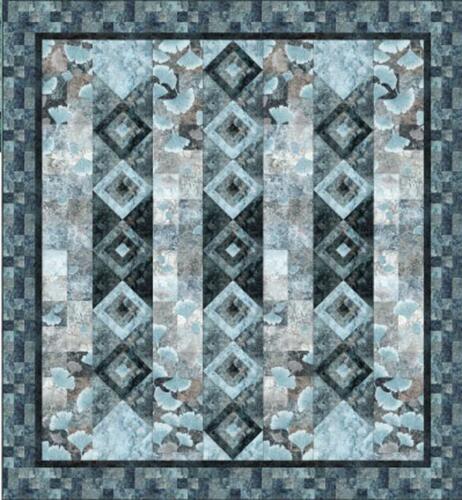 Northcott Hokku Quilt Kit - Iceberg Colourway | The Ribbon Rose