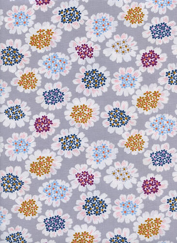 Cotton & Steel Steno Pool /Kim Kight Verbena Smoke | The Ribbon Rose