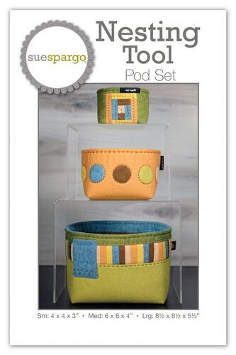 Sue Spargo Nesting Tool Pod Set - Pattern | The Ribbon Rose