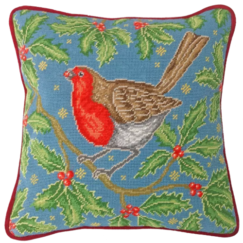 Bothy Threads Red, Red, Robin Tapestry Kit | The Ribbon Rose