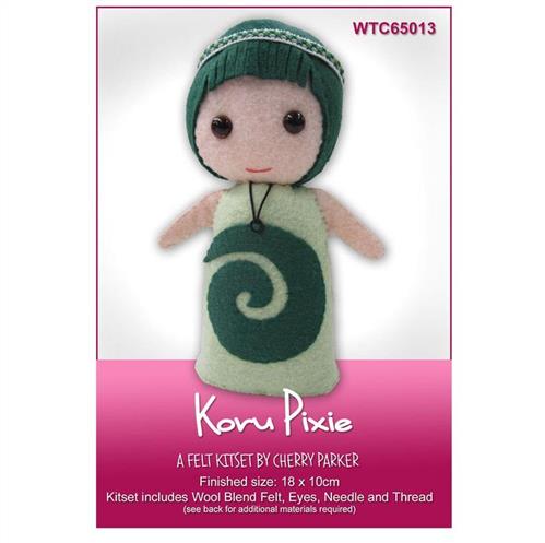 CraftCo Koru Pixie - Felt Kit Set | The Ribbon Rose