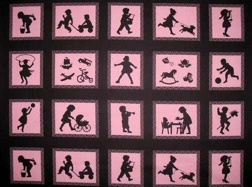 Michael Miller Silo Kids Pink Silo Kids Vignettes | The Ribbon Rose