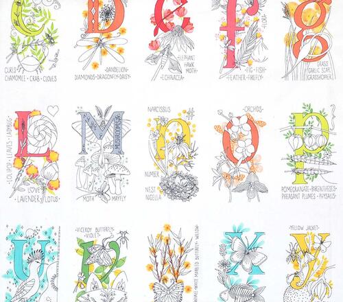 Michael Miller Nature Walk (Panel) /Tamara Kate Meadow Abc Nature Walk ...