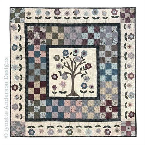 Lynette Anderson Cherry Tree Quilt | The Ribbon Rose